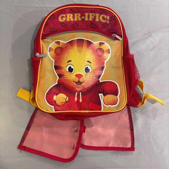 Accessories | Daniel Tiger Backpack Grrific Hooded Rain Cover Kids ...